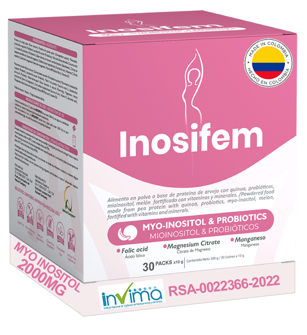 Inosifem Myo Inositol Ac Folico 30 Sobres – Intimate Rose